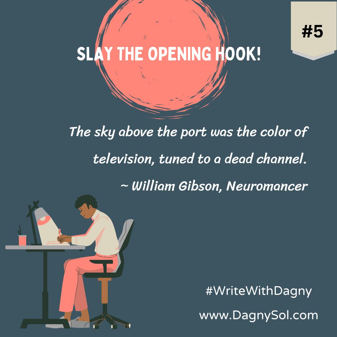 Fiction Writing Tips: Slay The Opening Hook - Neuromancer by William ...