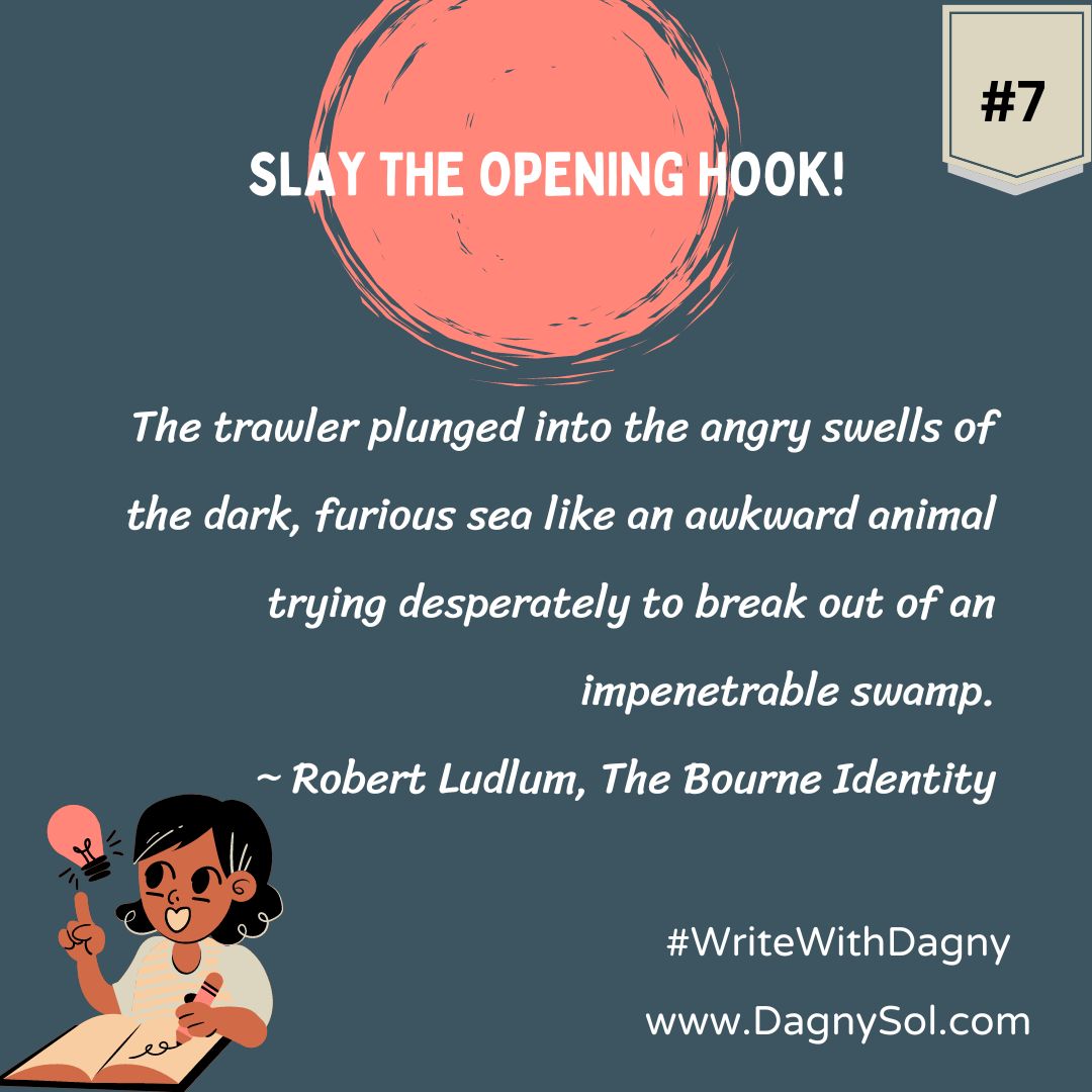 Fiction Writing Tips: Slay The Opening Hook - The Bourne Identity by ...