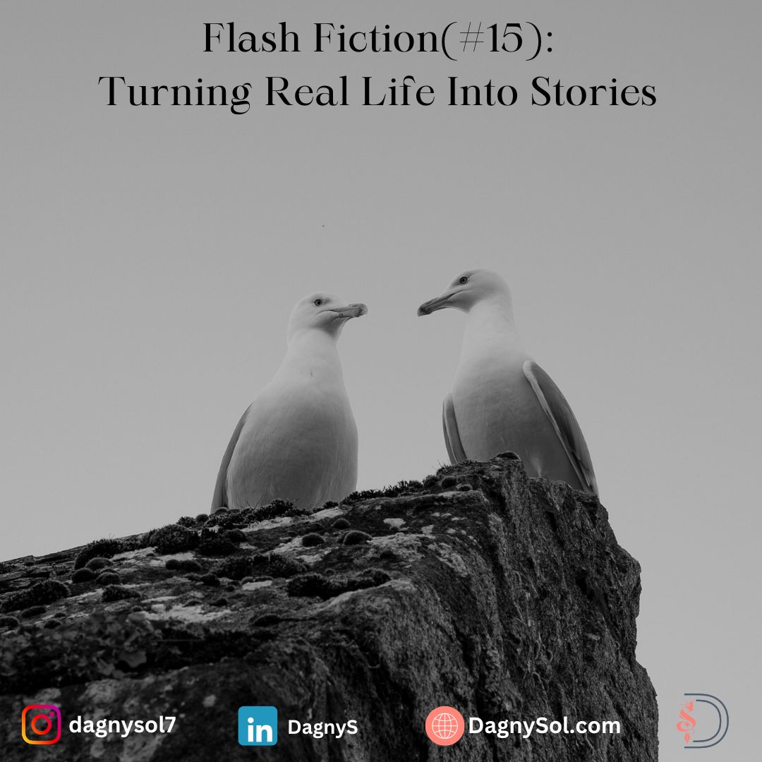 Flash Fiction (#15): Turning Real Life Into Stories - Dagny Sol